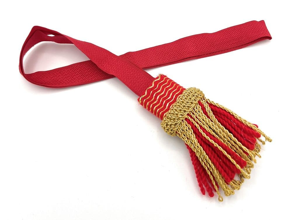 Sword Knot French Napoleonic Guard NCO Red Gold R630