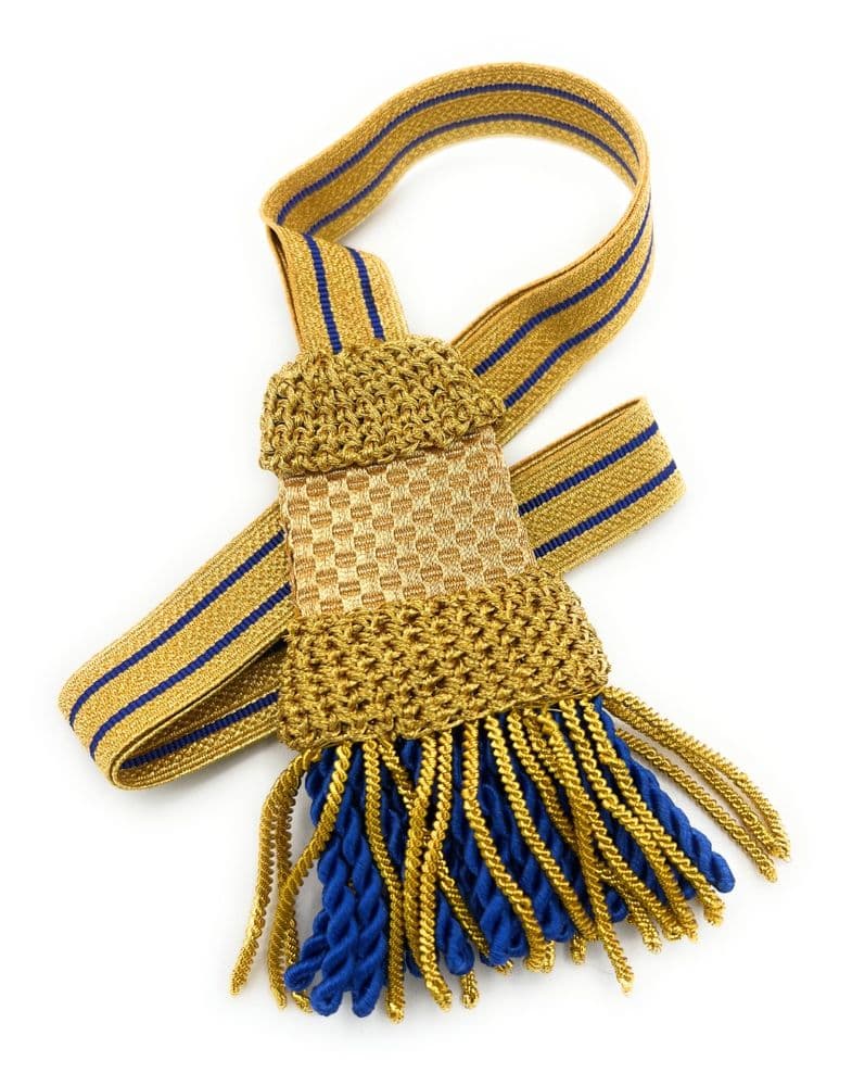 Sword Knot Royal Navy Sword Knot Gold & Blue Lord Nelson Officer Sword ...