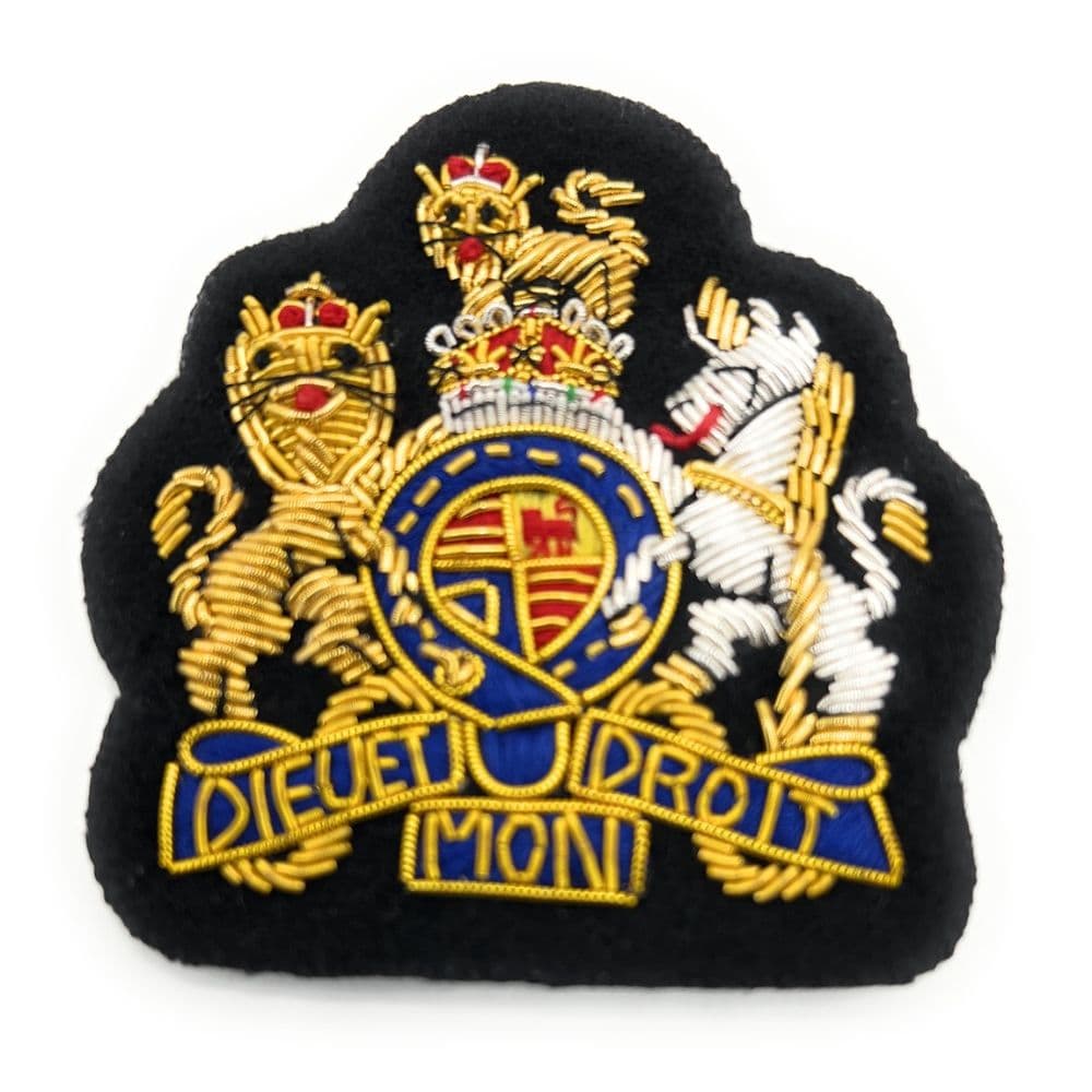 Warrant Officer Class 1 (WO1) Royal Tank Regiment (RTR) Royal Arms Rank ...