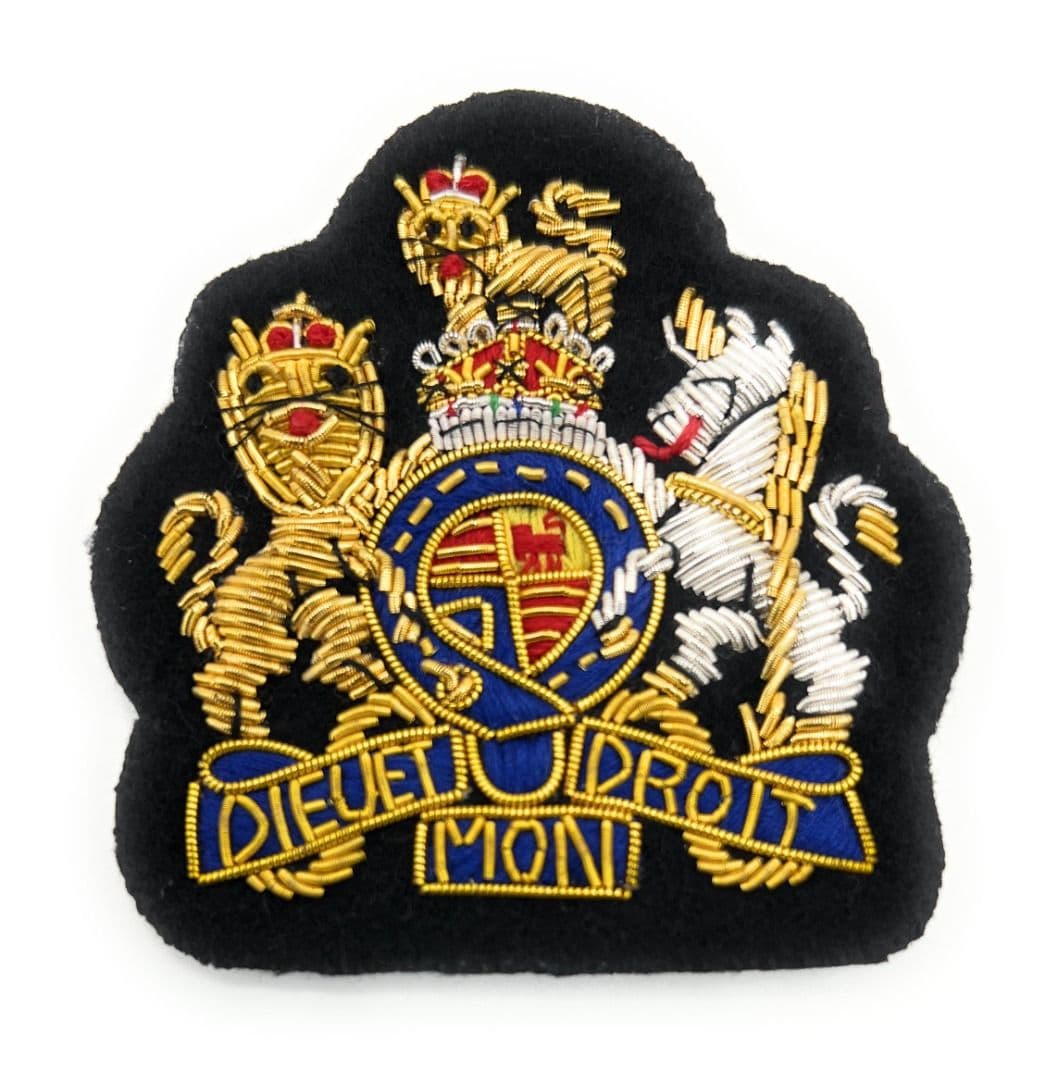 Warrant Officer Class 1 (WO1) Royal Tank Regiment (RTR) Royal Arms Rank ...