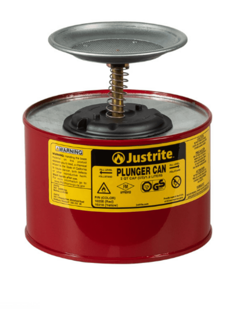 2 0 L Steel Plunger Dispensing Can 10208