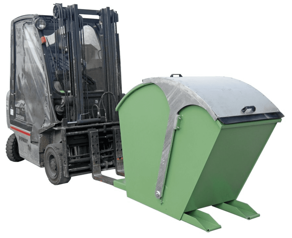 Arched Lid Tipping Skip Type RD