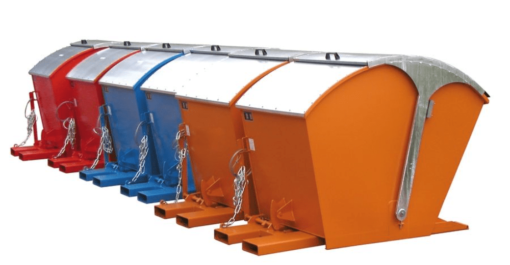 Arched Lid Tipping Skip Type RD