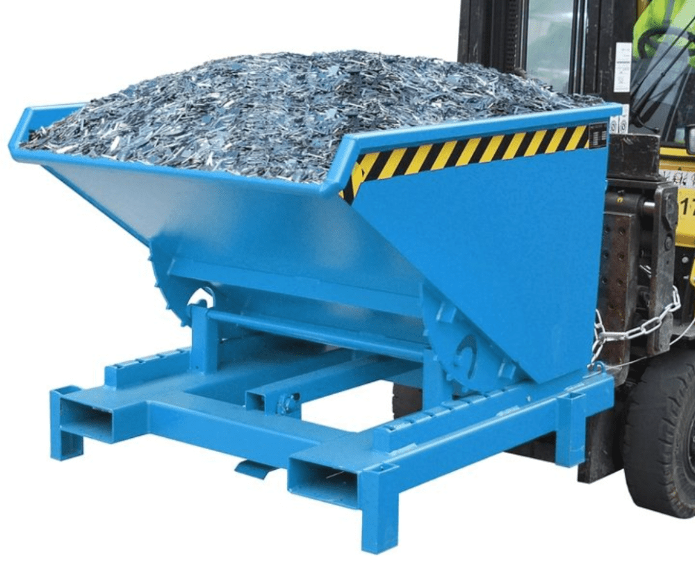 Automatic Forklift Tipping Skip Type SK - SWL 4000 kg