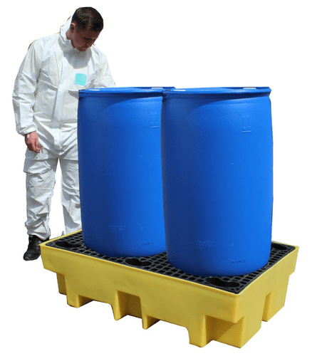 DOUBLE DRUM POLY SUMP PALLET - BP2