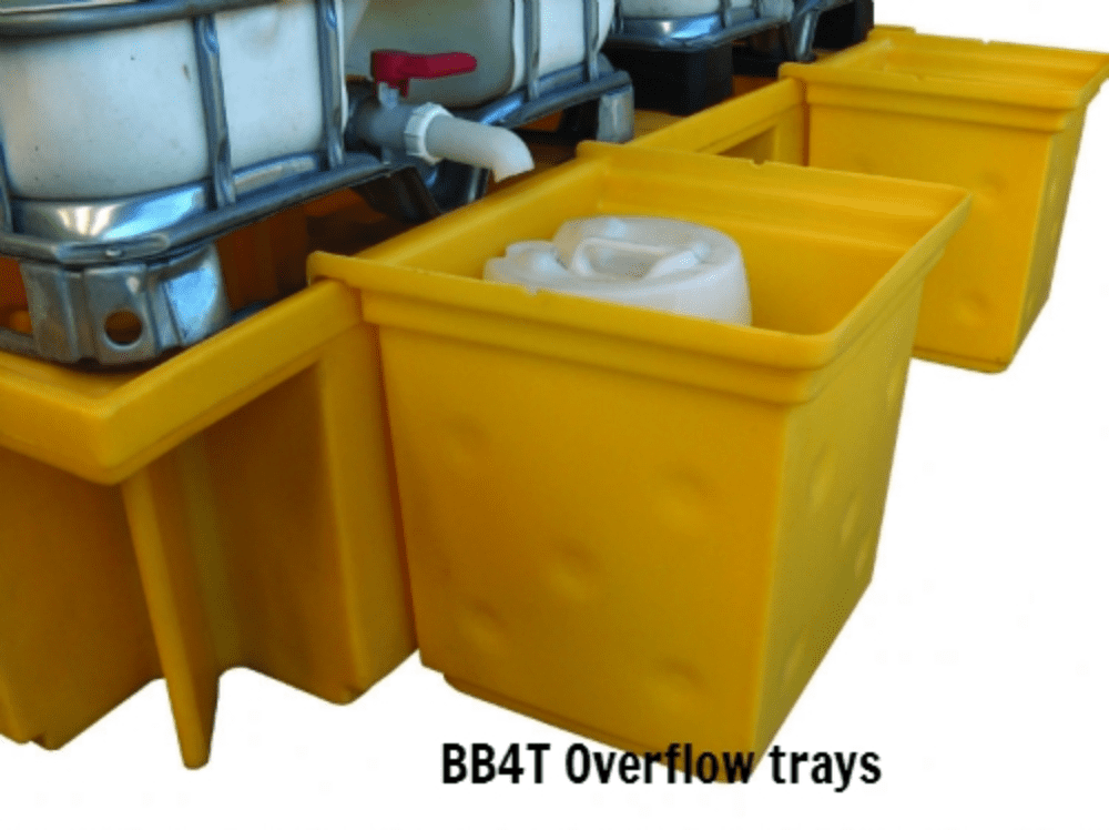 Double IBC Sump Pallet - without grid - BB4