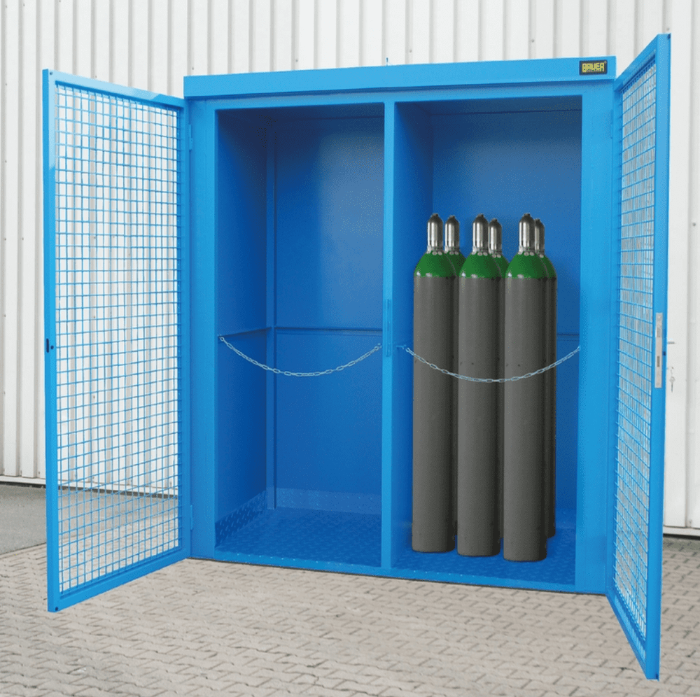 Fire Rated Gas Cylinder Cabinet 40 Cylinders Ø 220 mm GFC-B M2