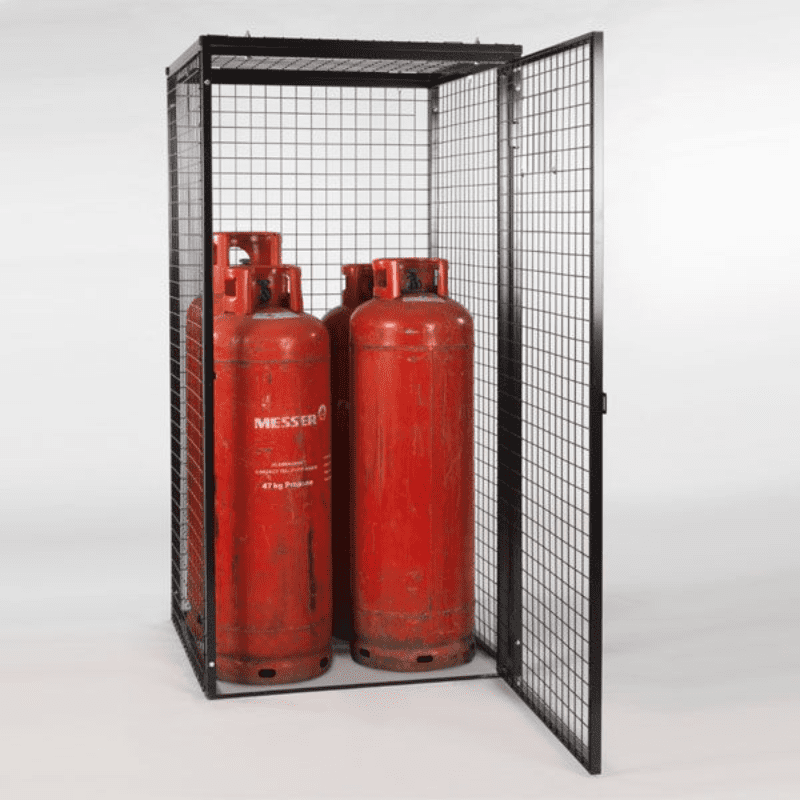 Gas Cylinder Storage Cage 4 x 47 kg Cylinders GC20