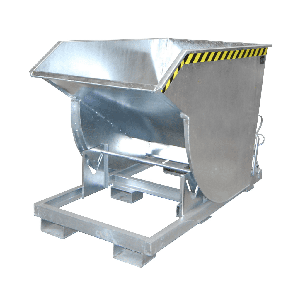 Heavy Duty Roll Forward Tipping Skip - 3000 kg capacity Type BKM