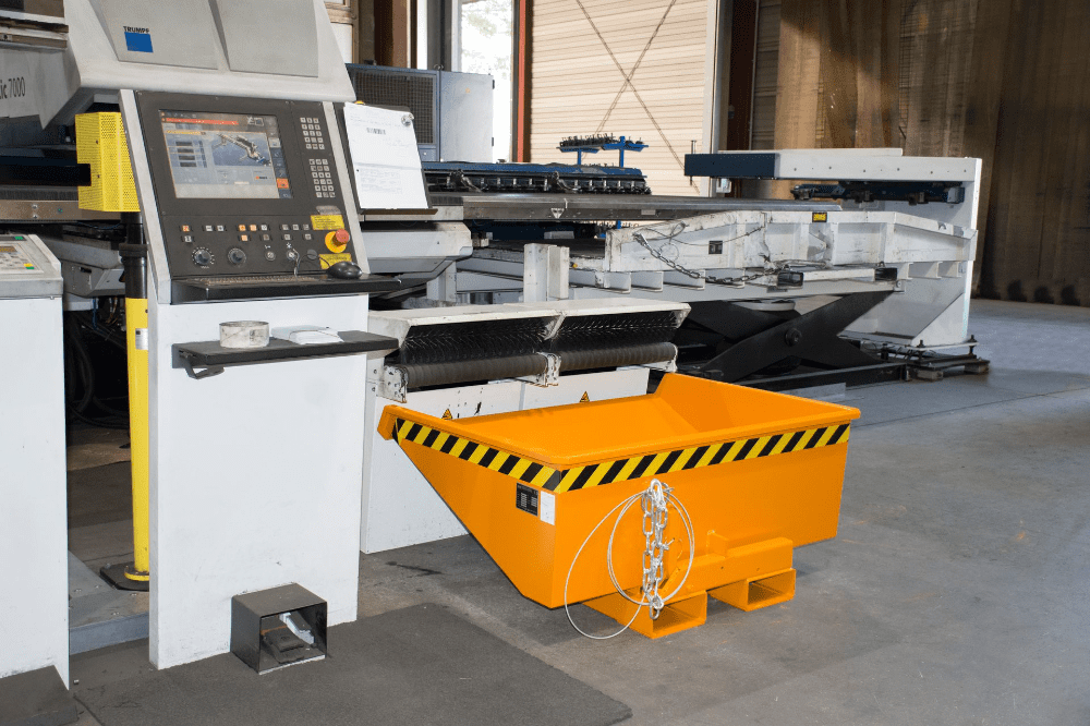 Mini Swarf Tipping Container EXPO-E