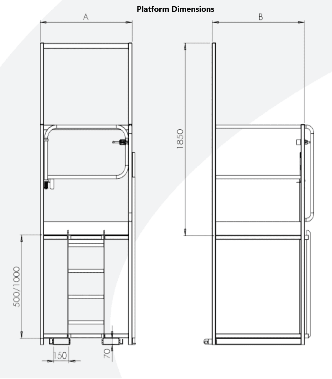 Raised Height Work Platform