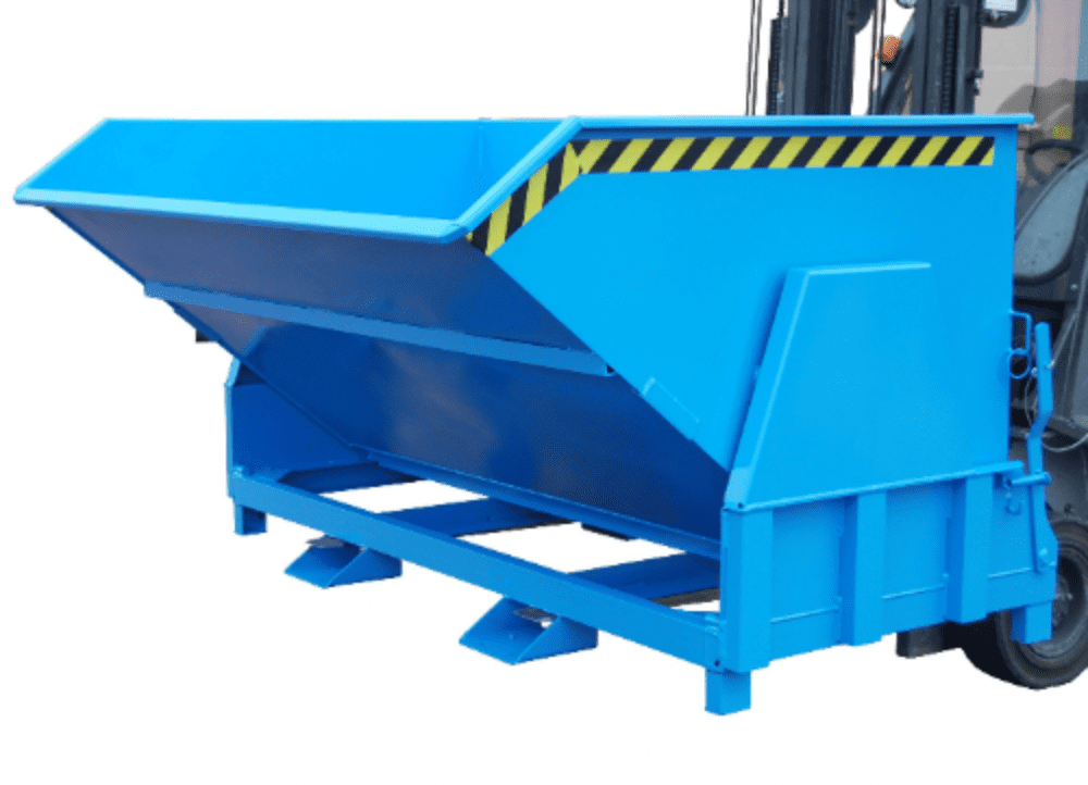 Roll Forward Tipping Skip - fully enclosed mechanism Type BK
