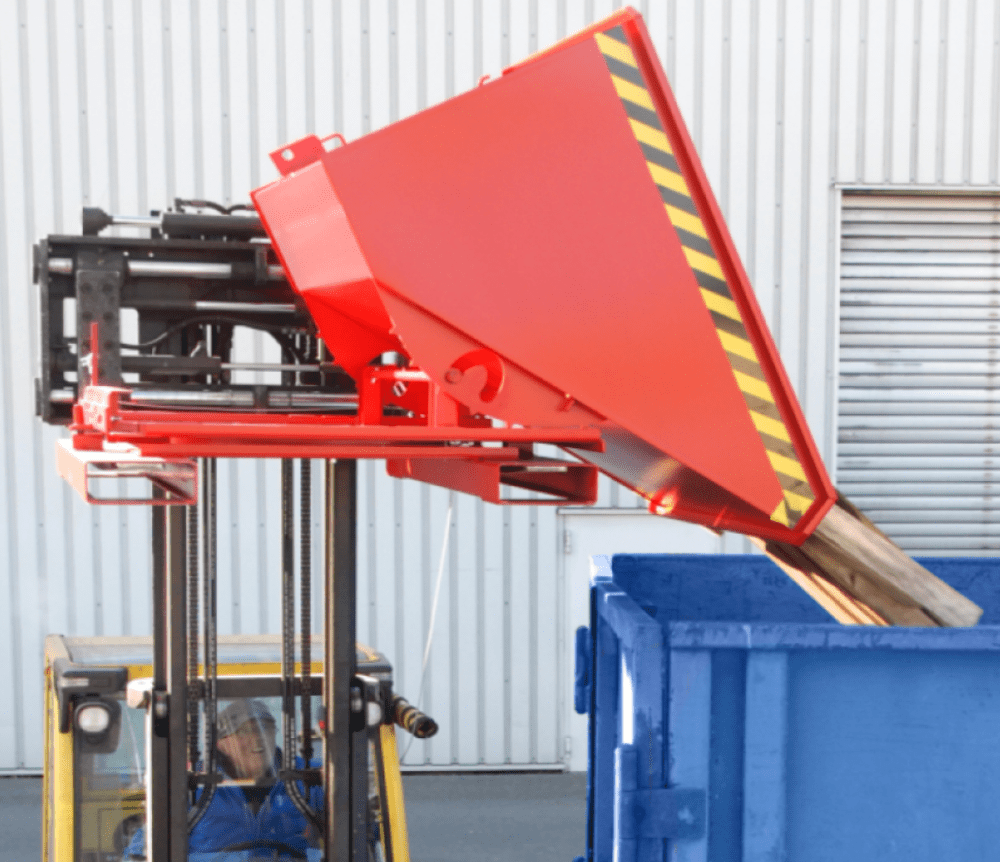 Rotating Roll Forward Tipping Skip -3S