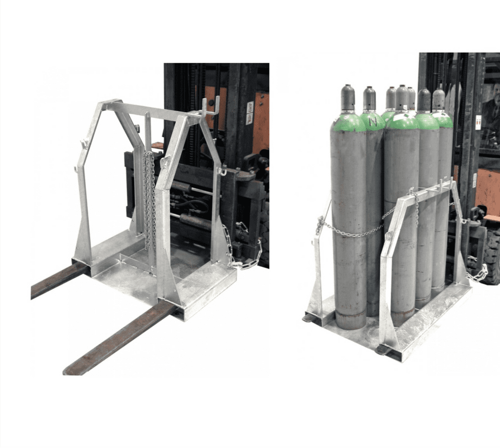 Steel gas cylinder pallets Type SFP