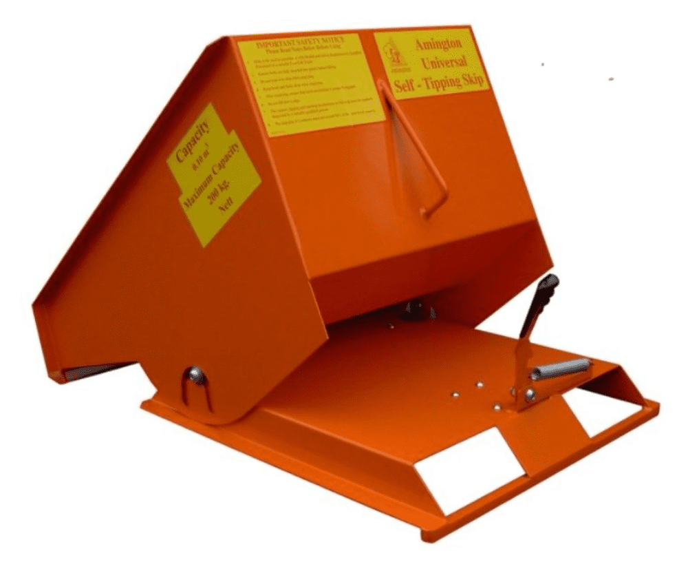 SUPPLIER Mini Roll Forward Tipping Skip