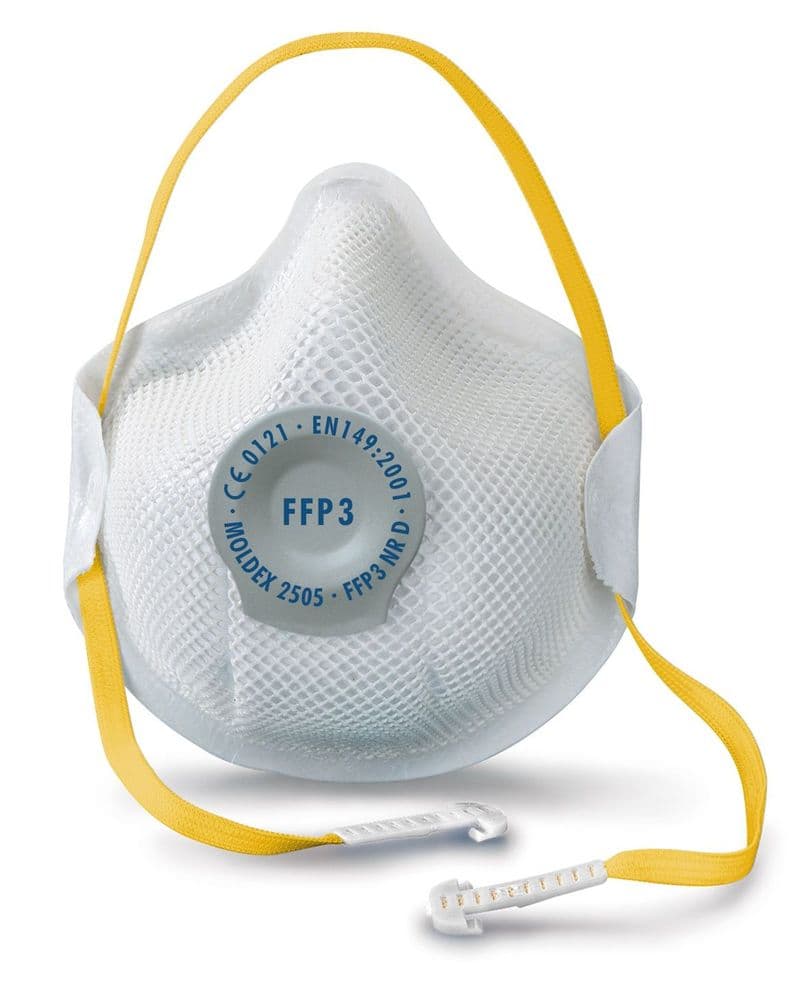 Moldex 2505 Smart FFP3 valved mask Pack 10