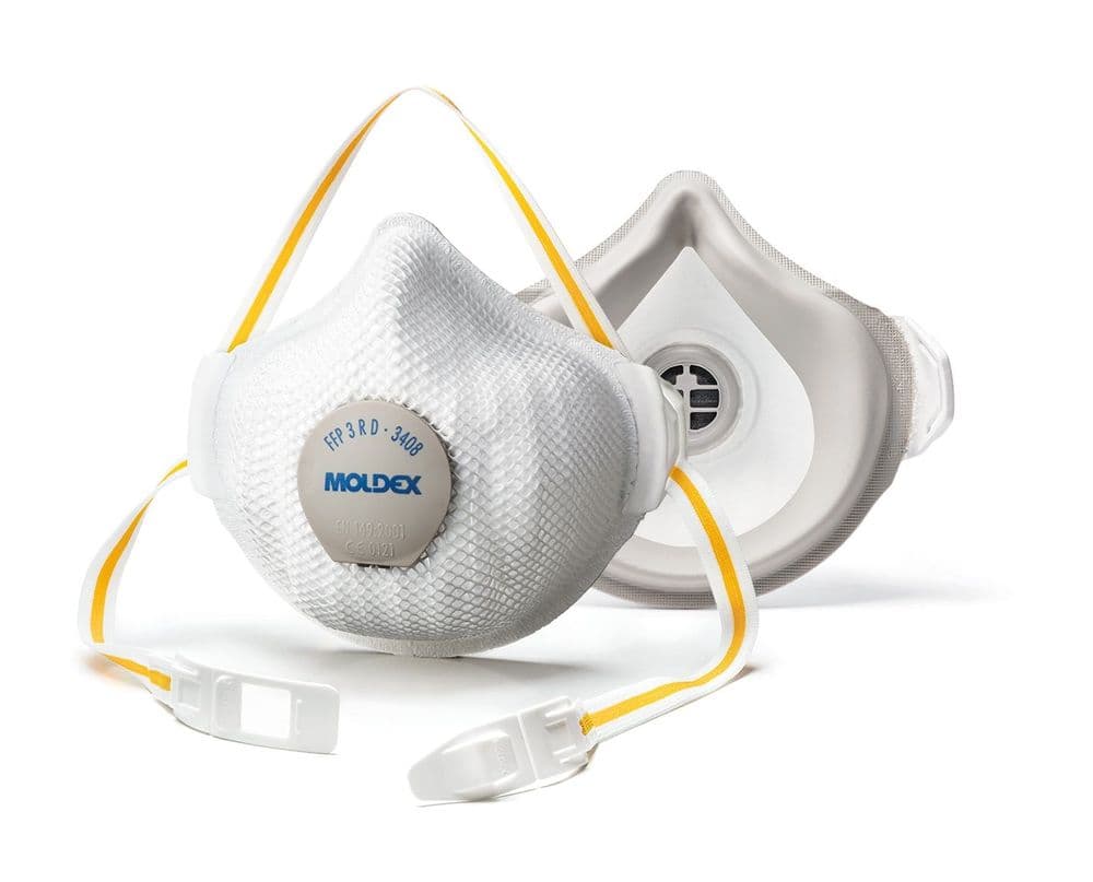 Moldex 3408 Air Plus ProValve FFP3 R D Pack 5