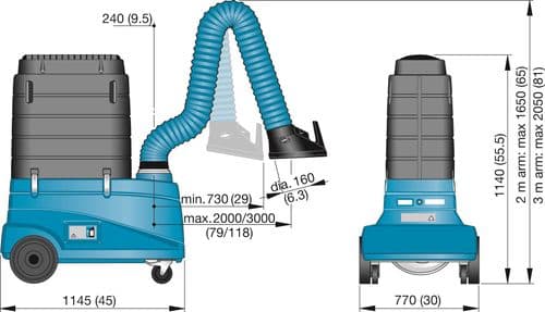 Welding Fume Extractor , Nederman Mobile Extractors | United Welding
