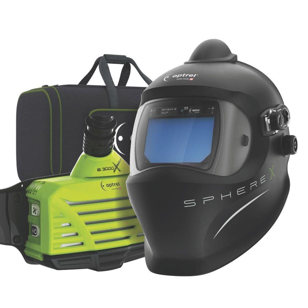 Optrel SphereX CLT Welding Helmet & E3000X 18Hr PAPR System Ready to ...