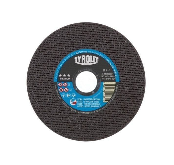 Tyrolit 115 x 2 5mm 2in1 3 Star Disc 872338