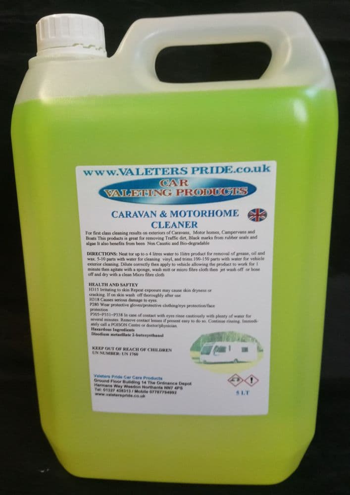 Caravan Motorhome & Boat Cleaner suitable for Interior & Exterior Cleaning