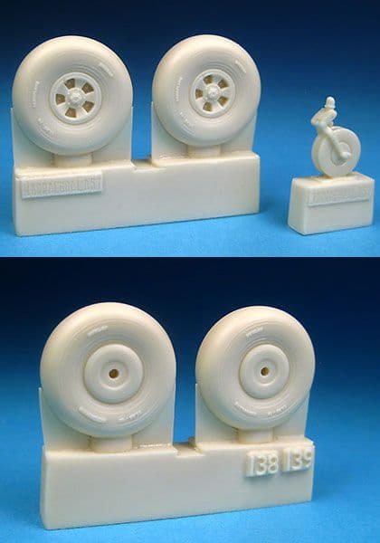1/48 Typhoon Tempest Series 1 Mainwheels