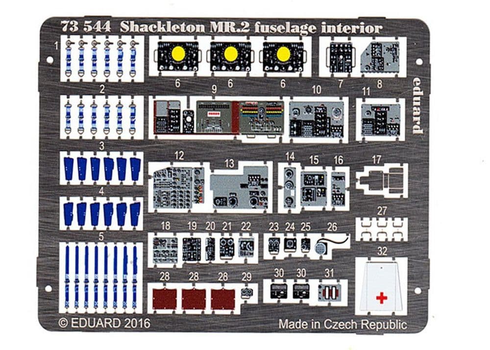 Avro Shackleton MR Mk 2 Fuselage Detail Set