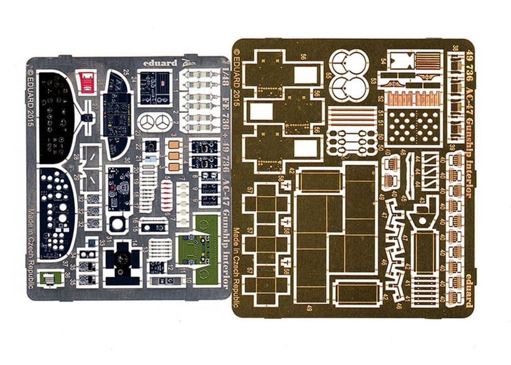 Douglas AC-47 Gunship Interior Detail Set