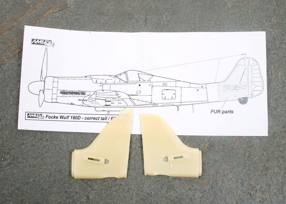 Focke-Wulf Fw 190D Correct Tail