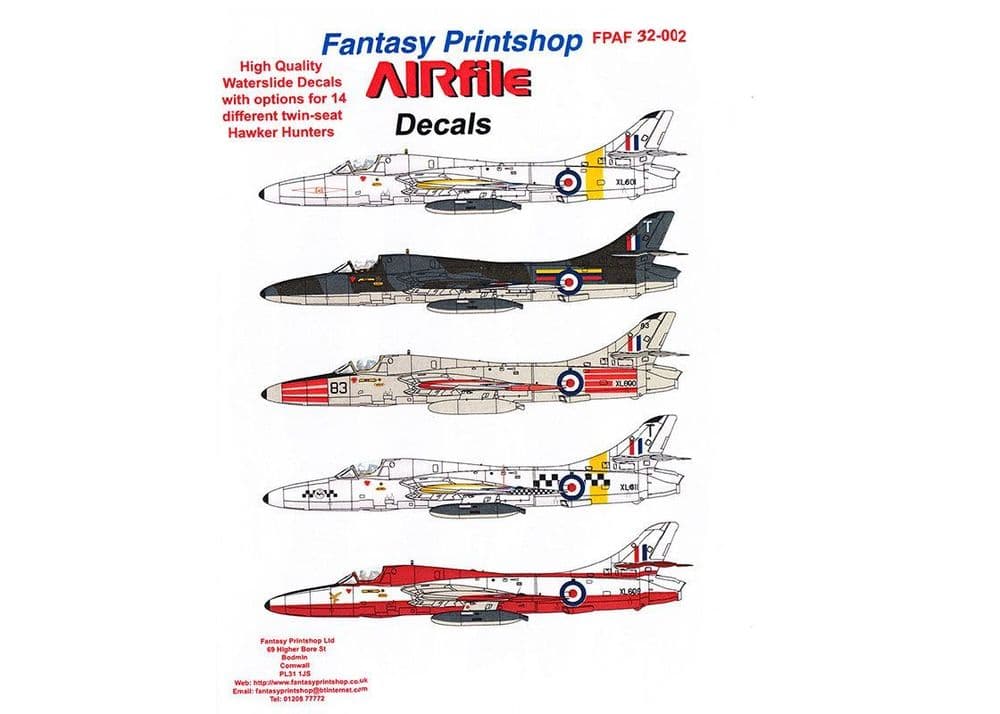 Hawker Hunters in RAF Service Twin-seat