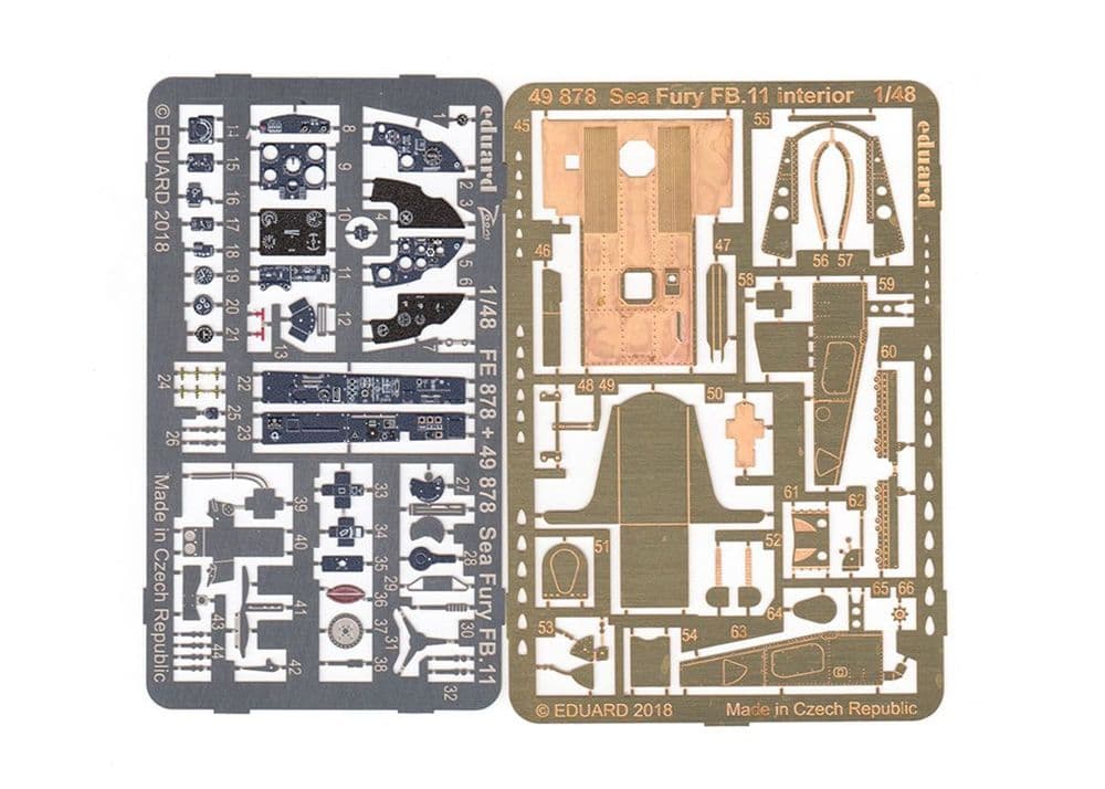 Hawker Sea Fury FB Mk 11 Interior Detail Set