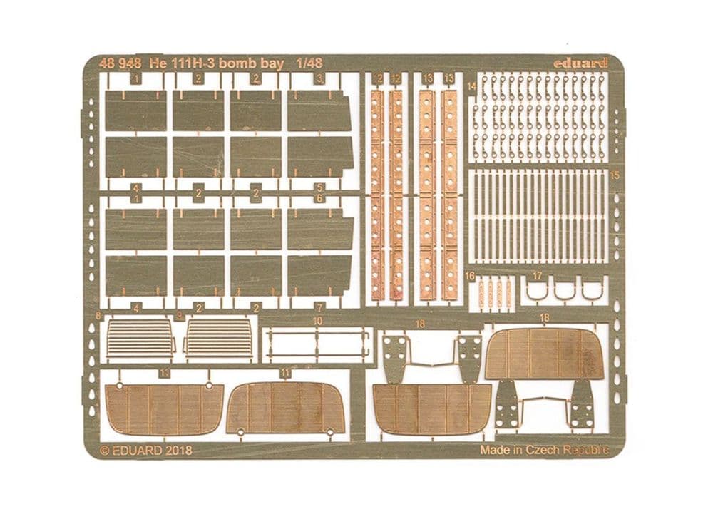 Heinkel He 111H-3 Bomb Bay Detail Set