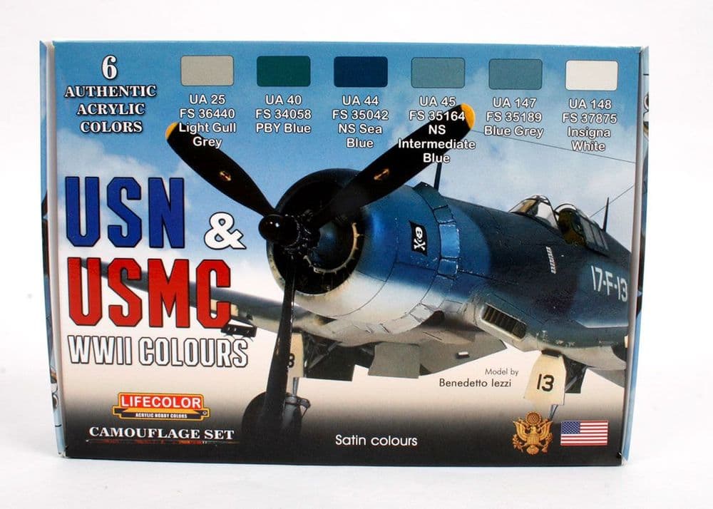 Lifecolor USN & USMC WWII Colours