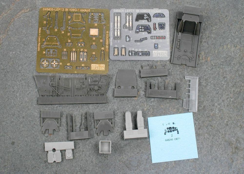 Messerschmitt Bf 109G-6 Cockpit Set