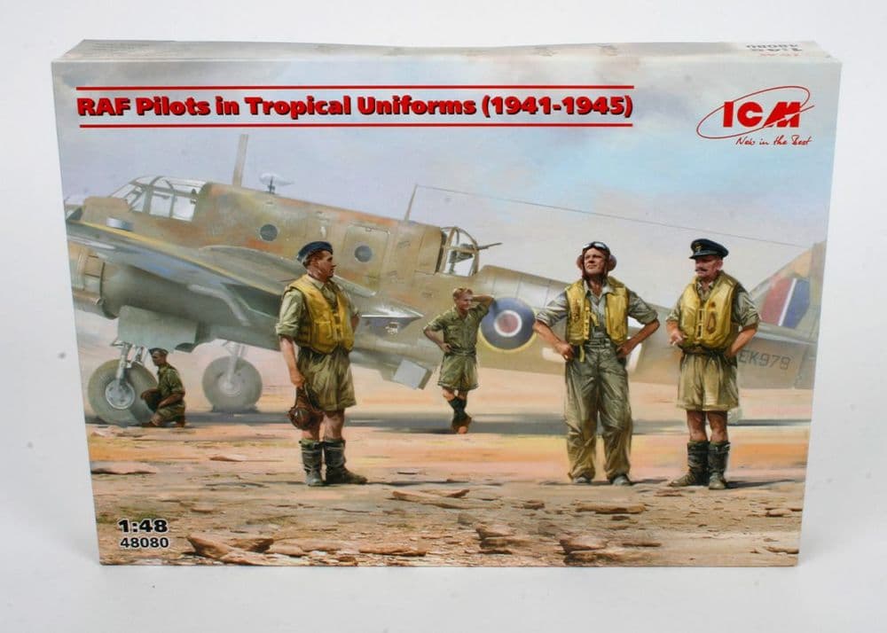 RAF Pilots in Tropical Uniforms 1941-1945