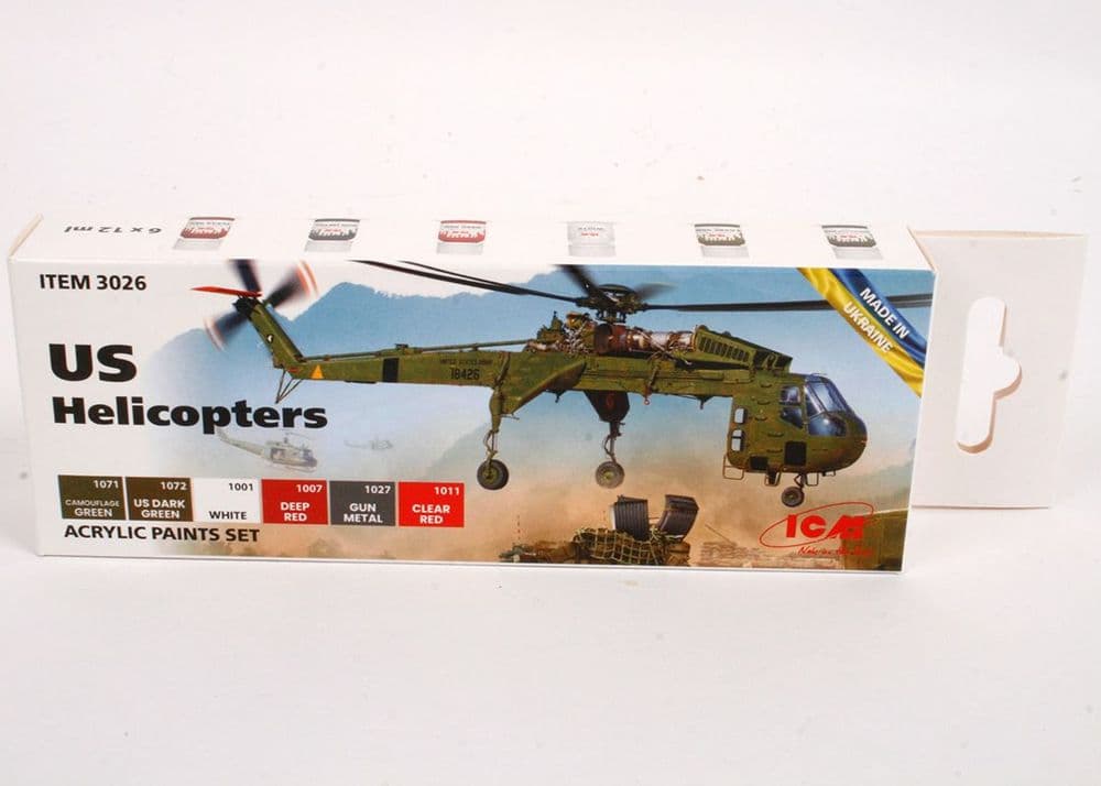US Helicopters Paint Set