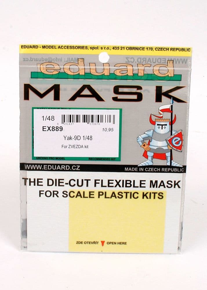 Yakovlev Yak-9D Canopy & Wheel Masks