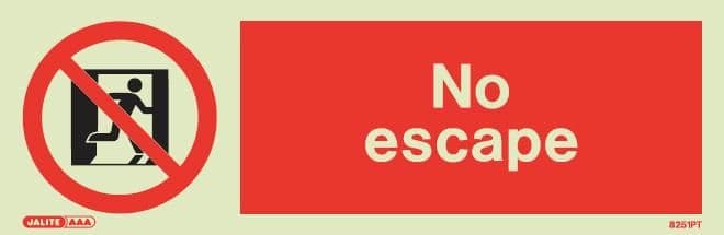 (8001) Jalite No entry sign