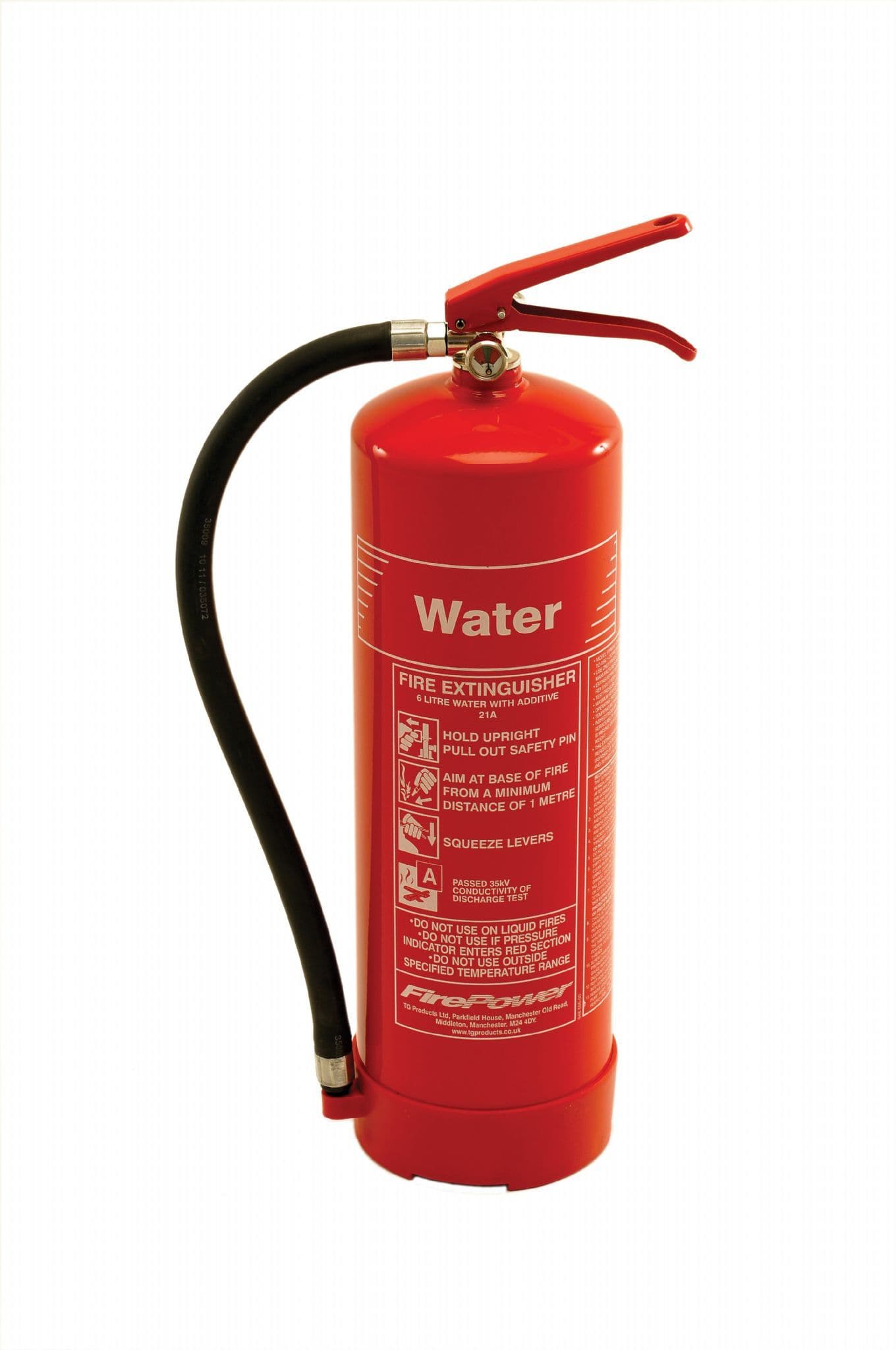 WATER Extinguisher with Additive FirePower - various sizes