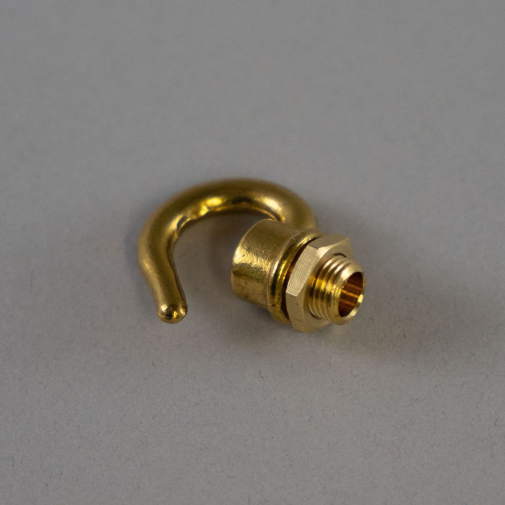 10mm Male Hook with Brass Nut