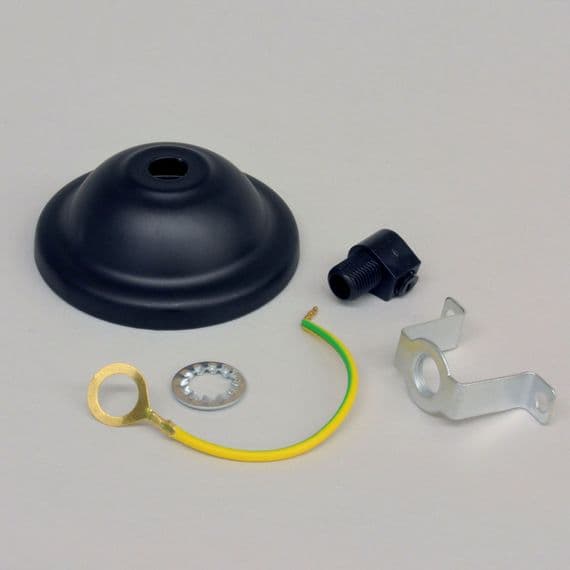 Black Metal Ceiling Rose