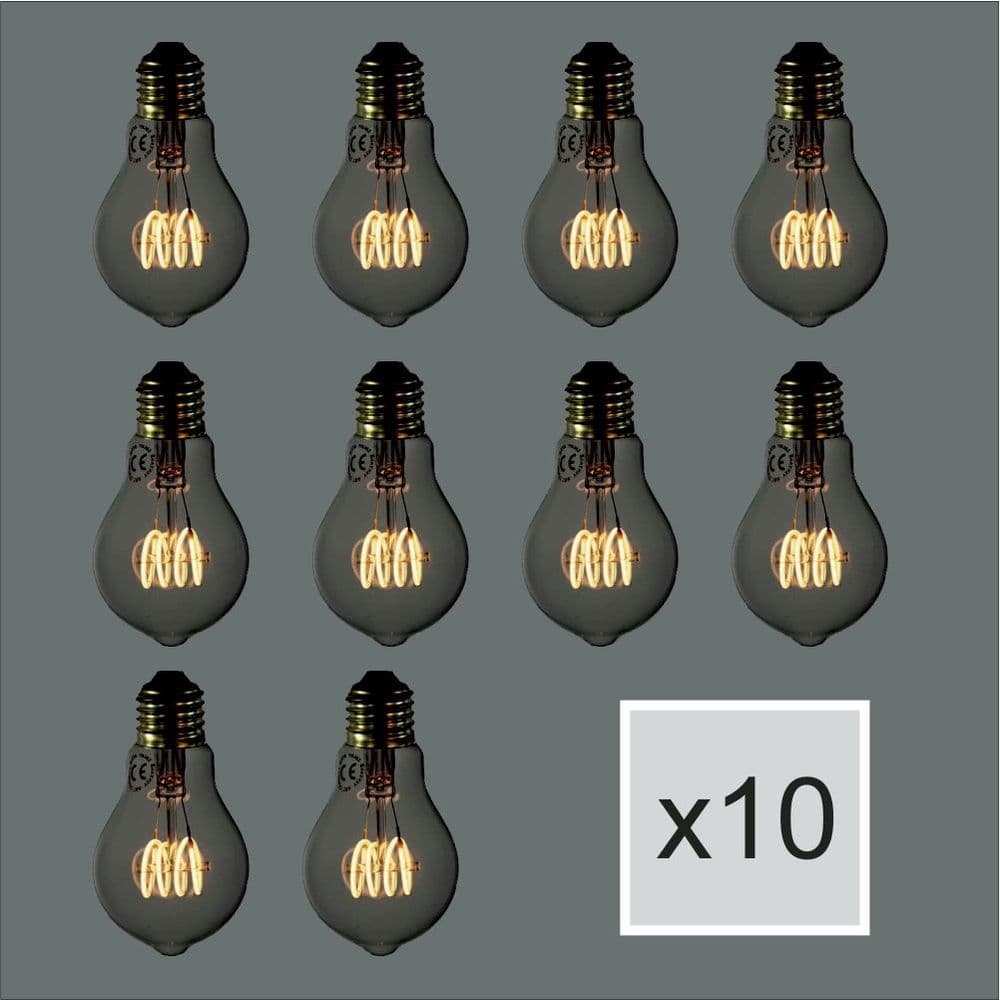 Classic LED E27 Quad Loop Bulk Discount