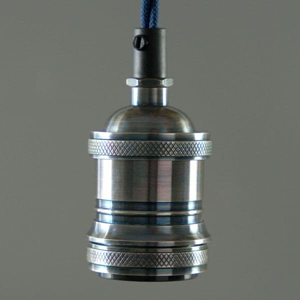 E27 Socket Antique Nickel