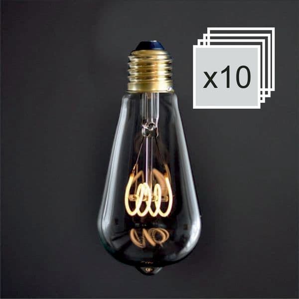 Edison Large LED E27 Quad Loop Bulk Discount