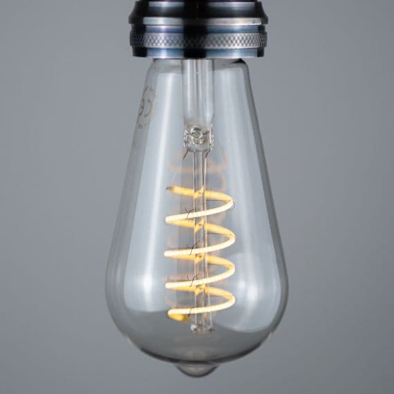 Edison Large LED E27 Spiral