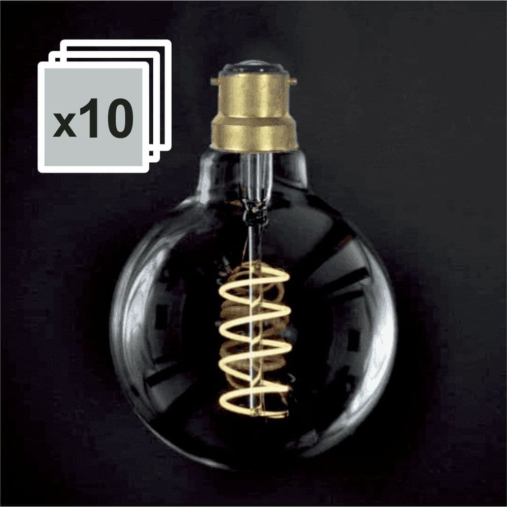 Globe Medium LED B22 Spiral Bulk Discount