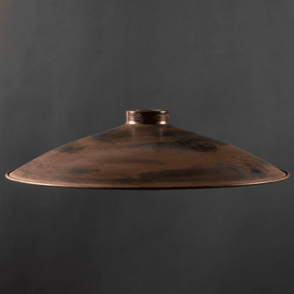 Lamp Shade Santiago Large Blackened Rust
