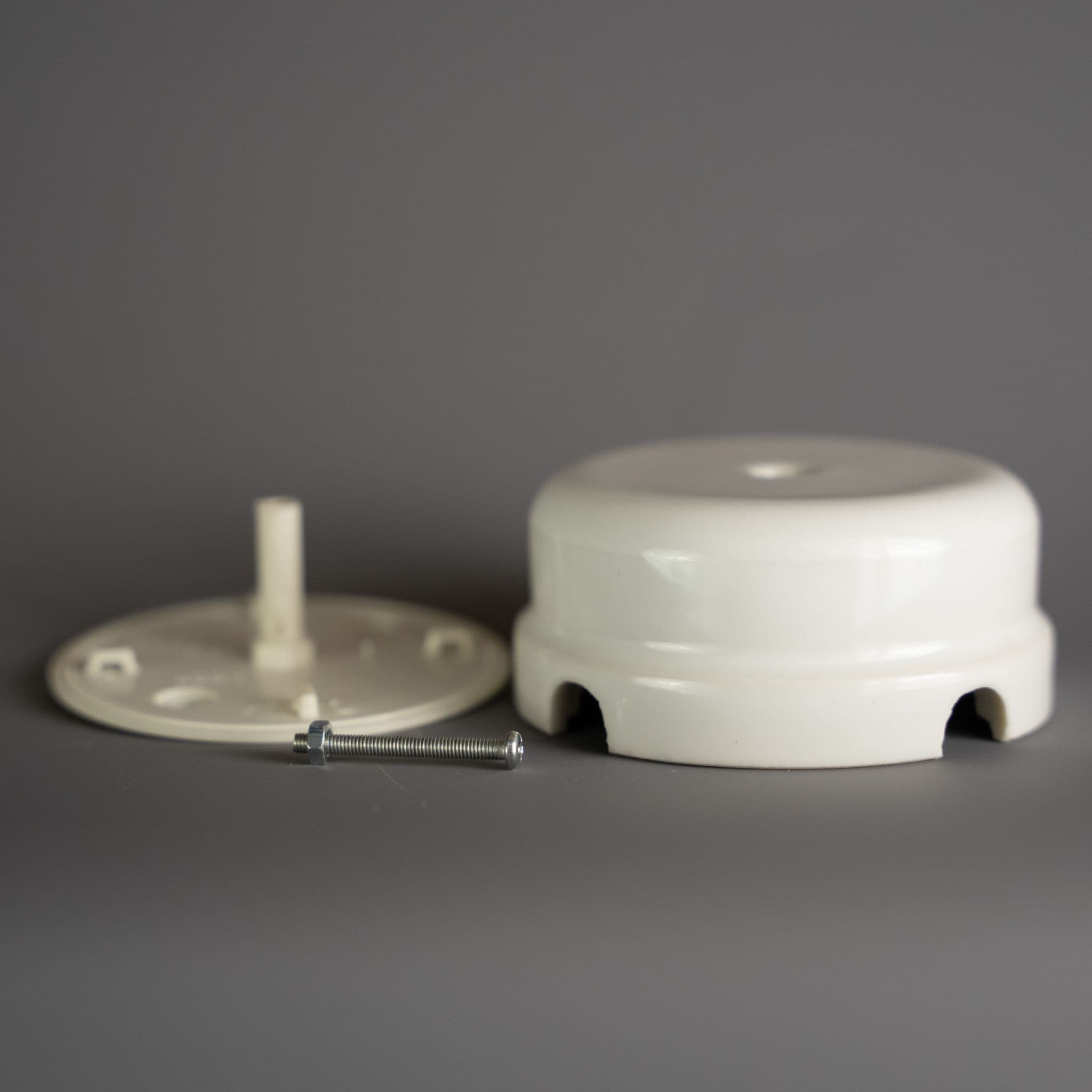 Porcelain Junction box White