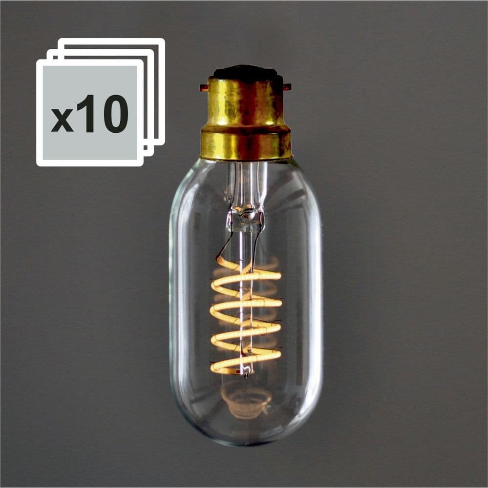 Radio Valve LED B22 Spiral Bulk Discount