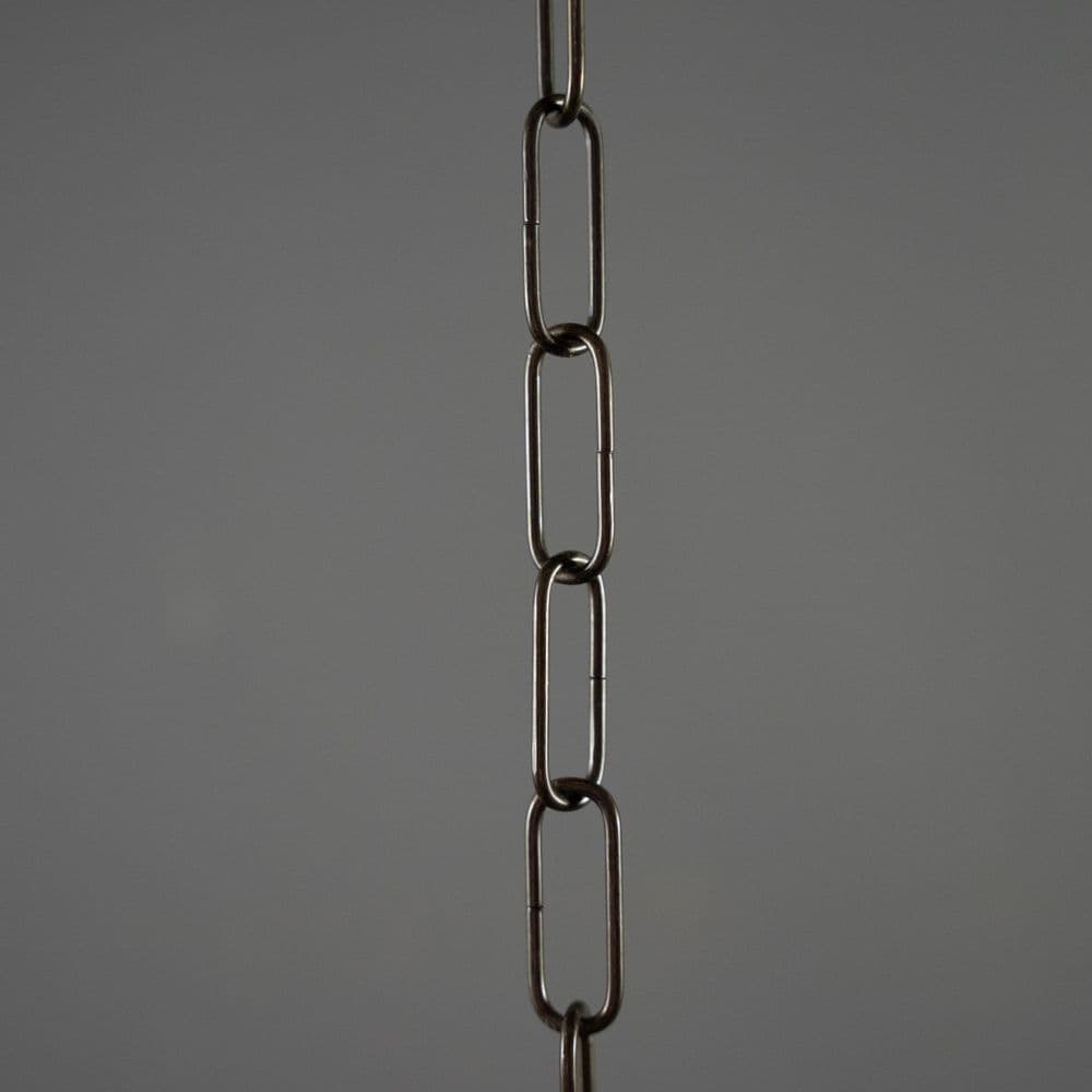 Steel Plated Lighting Chain Small - Antique Bronze finish